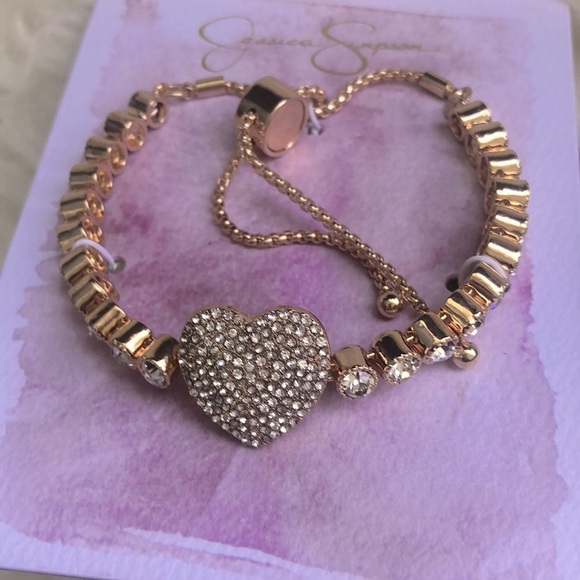 Jessica Simpson | Jewelry | Jessica Simpson Gold Tone Friendship ...